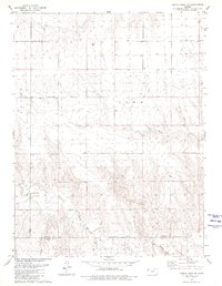 Hi-Res Interactive Map of Harris Draw NE, Sherman County, KS in 1979 | Pastmaps